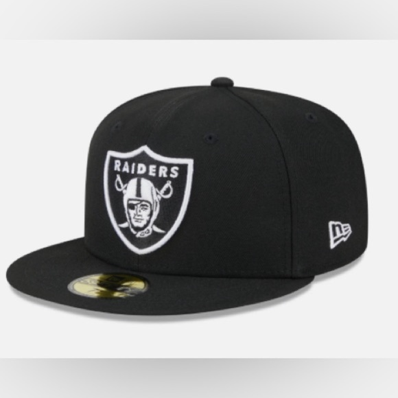 New Era | Accessories | Mens Las Vegas Raiders New Era Black 223 Nfl Crucial Catch 59fifty ...